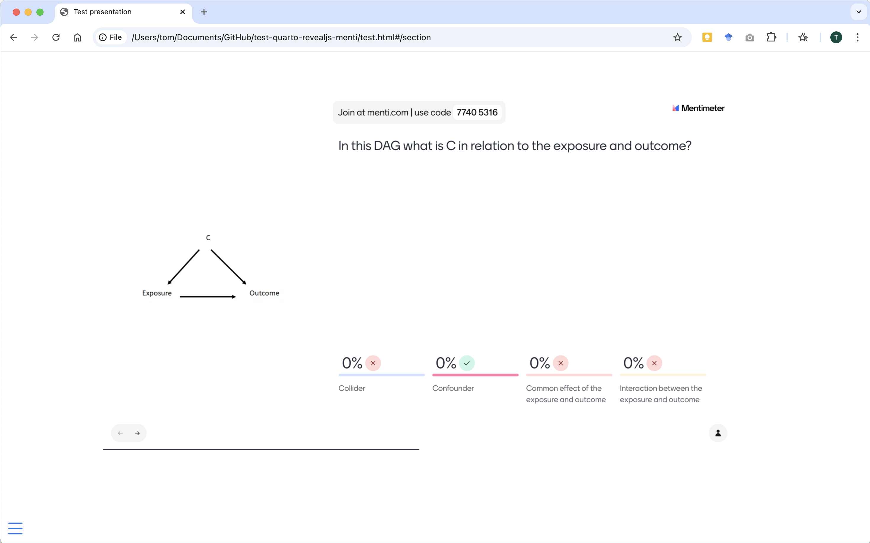 Seven tips for creating Quarto revealjs presentations | Dr Tom Palmer